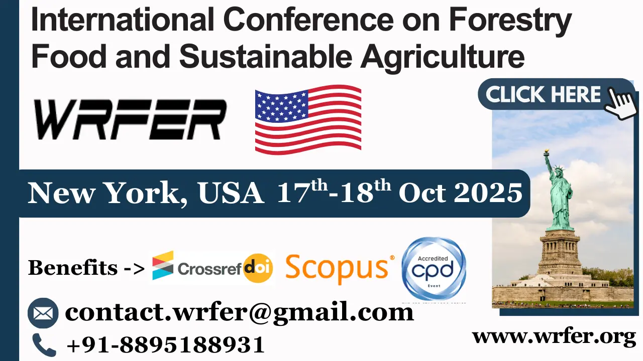 Upcoming International Conferences in USA September 2026