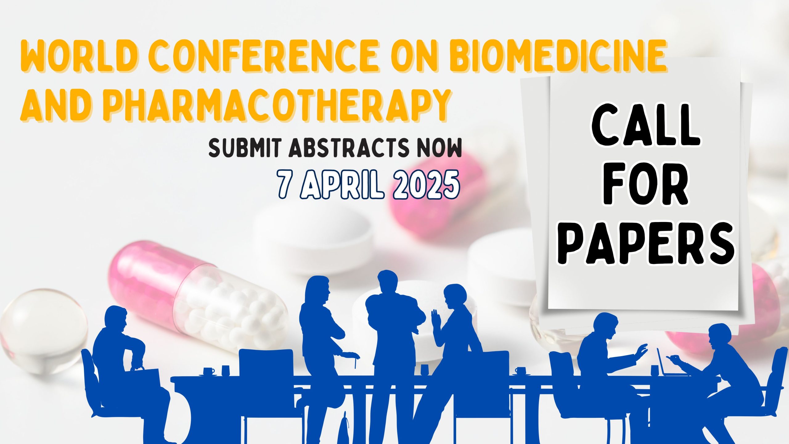 Call for Papers: World Conference on Biomedicine and Pharmacotherapy - Allconferencealert Blog
